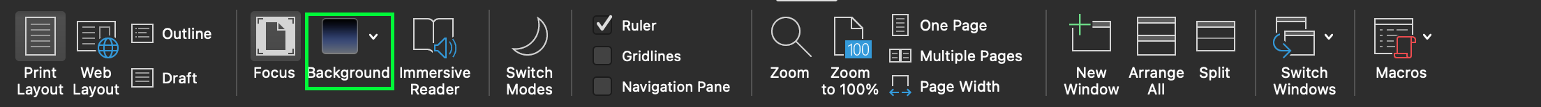 How to Enable Focus Mode on Microsoft Word – The H.A.C.K.E.R. Project